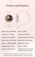 China Eraysun Fashion AMOLED Smart Watch NX27 1.19inch BT Call Female Physiology Pressure Women Watches IP68 NX27 Smartwatch for sale