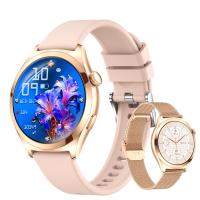 China Eraysun Y35-Y Gold Luxury Fashion Lady Smartwatch 1.27