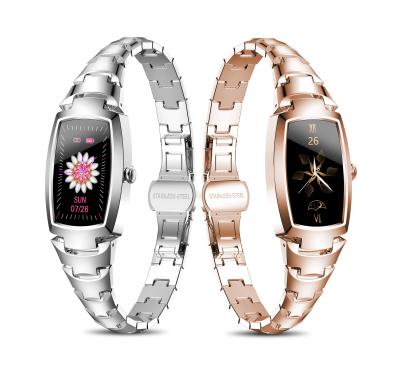 China Eraysun Hot Sales H8pro Fashion Women Smartwatch for Android IOS Tracker Pressure Lady H8 Pro Smart Watches for sale