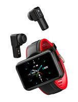 China Eraysun T91 Smartwatch TWS Large Screen BT Call Music Player HiFi Earphones Headset Bands Voice Control 2 in 1 Smart Watches for sale
