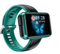China Eraysun T91 Smartwatch TWS Large Screen BT Call Music Player HiFi Earphones Headset Bands Voice Control 2 in 1 Smart Watches for sale