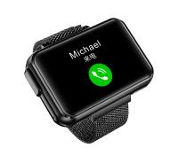 China Eraysun T91 Smartwatch TWS Large Screen BT Call Music Player HiFi Earphones Headset Bands Voice Control 2 in 1 Smart Watches for sale