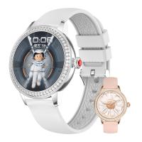 China Eraysun China TK26 Lady Smart Watch With Round 1.26inch Fashion Cheap Waterproof 2025 IP67 Waterproof Female XOFIT Smartwatch for sale