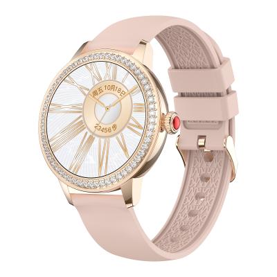 China Eraysun China TK26 Lady Smart Watch With Round 1.26inch Fashion Cheap Waterproof 2025 IP67 Waterproof Female XOFIT Smartwatch for sale