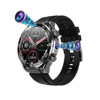 China Eraysun New Round 4G Smartwatch AMOLED Screen NFC Video Call Dual Camera Download Apps WIFI Sim Card B8 Smart Watch With Android for sale