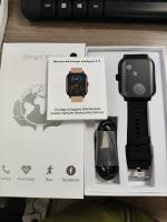 China Eraysun Curved Screen 2 Smart Watch 2.02 Inch 3D Dynamic Waterproof Dials to Wake up Heart Rate Monitoring Fitness Smart Watches for sale