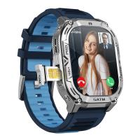 China Eraysun Top Android 4G IPS Video Call WIFI GPS APP Market NFC IP67 Men Sim Card B25 Smart Watch for Sport Smart Watch for sale