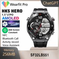 China Eraysun AMOLED Smartwatch HK5Hero 1.5Inch Round Smart Screen BT Calling Chat GTP Fashion Sport Business Touch Screen Smart Watch for sale