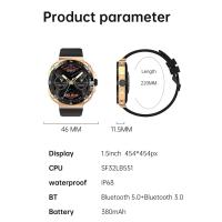 China Eraysun GT5 Smart Watches for  GT Cyber 1.5 Inch Touch Screen Screen Reloj Inteligente Sport for Men Relojes Smart Watch for sale
