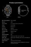 China Eraysun AK47 Smart Watch Original Heart Rate Sport Smart Band Water Resistant Outdoor Mens Smartwatch Reloj Smart Watch for sale