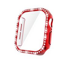 China PC Single Drill Electroplated Shell Film Integrated Shell for Apple Watch Series 11/10 42mm 46mm Protector Watch Case for sale