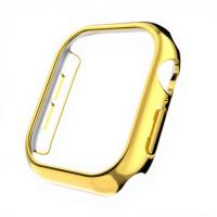 China Eraysun Electroplated Hollow Watch Cover Case Accessories for Apple Watch Series10 42mm 46mm Protector Watch Case for sale