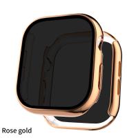 China Eraysun Electroplating Anti-peeping Shell Film Integrated for Apple Watch Series10 42mm 46mm Protector Watch Case for sale