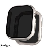 China Eraysun Oil-sprayed Anti-peeping Shell Film Integrated for Apple Watch Series10 42mm 46mm Protector Watch Case for sale