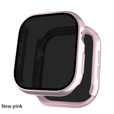 China Eraysun Oil-sprayed Anti-peeping Shell Film Integrated for Apple Watch Series10 42mm 46mm Protector Watch Case for sale