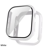 China Eraysun Oil-sprayed Shell Film Integrated Watch Cover Case for Apple Watch Series10 42mm 46mm Protector Snartwatch Case for sale