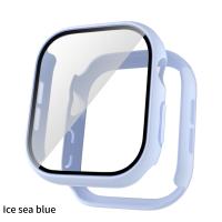 China Eraysun Oil-sprayed Shell Film Integrated Watch Cover Case for Apple Watch Series10 42mm 46mm Protector Snartwatch Case for sale