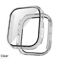 China Eraysun Oil-sprayed Shell Film Integrated Watch Cover Case for Apple Watch Series10 42mm 46mm Protector Snartwatch Case for sale