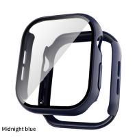 China Eraysun Oil-sprayed Shell Film Integrated Watch Cover Case for Apple Watch Series10 42mm 46mm Protector Snartwatch Case for sale