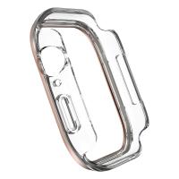 China Trancparent Case for Apple Watch Ultra 2 49mm Series 10 42mm 46mm Bumper Frame Hard PC Cover Ultra 49mm Shell Protector for sale