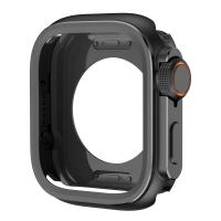 China Metal Bumper Case for Apple Watch 46/45/44mm Protector Frame Cover for IWatch Series 11 10 9 6 5 Change to Ultra 2 49mm for sale