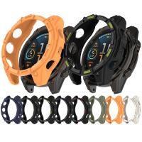 China Eraysun Bumper Frame Cover Armor Skeleton Case TPU Half Wrap Protective Case 51mm 47mm 43mm for Garmin Fenix8 for sale