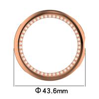 China Eraysun Diamond Case 45mm 41mm Luxury Screen Protector Tempered Glass Bling Cover Full Protector for Google Pixel Watch3 for sale