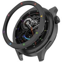 China 316L Stainless Steel & Rubber Bezel for Watch S4 S3 ESIM Smartwatch Case Tempered Film Scratch Resistant 47MM Band Width for sale