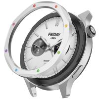 China 316L Stainless Steel & Rubber Bezel for Watch S4 S3 ESIM Smartwatch Case Tempered Film Scratch Resistant 47MM Band Width for sale