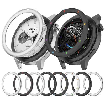 China 316L Stainless Steel & Rubber Bezel for Watch S4 S3 ESIM Smartwatch Case Tempered Film Scratch Resistant 47MM Band Width for sale