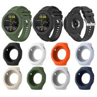 China Eraysun Silicone Case Waterproof for Huawei Watch GT5 Pro 46mm Protector Frame Protective Case Smart Watch Case for sale