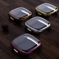 China Eraysun Full Screen Protector Case for Fitbit Versa 4 Soft TPU Screen Watch Storage Case Luxury Cover Protective Cover for sale