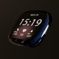 China Eraysun Full Screen Protector Case for Fitbit Versa 4 Soft TPU Screen Watch Storage Case Luxury Cover Protective Cover for sale