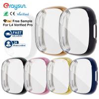 China Eraysun Full Screen Protector Case for Fitbit Versa 4 Soft TPU Screen Watch Storage Case Luxury Cover Protective Cover for sale