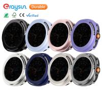 China Eraysun Anti-Spy PC Tempered Glass Watch Cases for Samsung Galaxy Watch 8 Classic  Cover Case. for sale