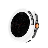 China Eraysun Anti-Spy PC Tempered Glass Watch Cases for Samsung Galaxy Watch 8 Classic  Cover Case. for sale