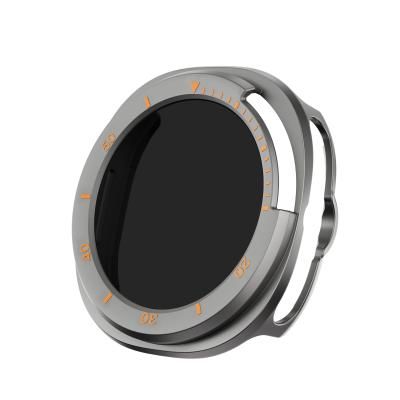 China Anti Spy Tempered Glass Case With Scale for Samsunhg Galaxy Watch 8 Classic  Watch Cover Case Accessories for sale