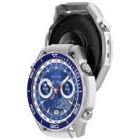 China Eraysun for Watch GT4 46MM Tempered Glass Screen PC Protective Case with Scratch Resistant Bumper Cover-Fashion/Luxury Style for sale