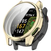 China Eraysun Soft Plating TPU Scratch Resistant Fashion/Luxury Protective Case Cover for Garmin Approach S50 Smart Watch Bumper for sale