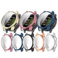 China Eraysun Soft Plating TPU Scratch Resistant Fashion/Luxury Protective Case Cover for Garmin Approach S50 Smart Watch Bumper for sale