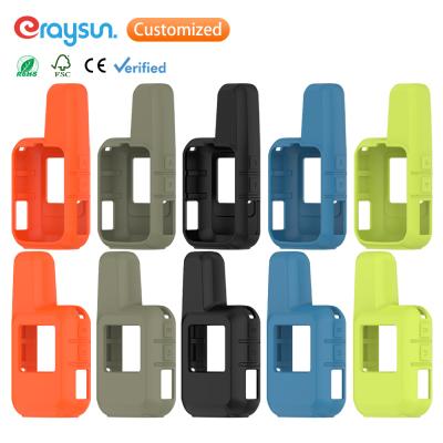 China Eraysun for Garmin InReach Mini2 Rubber Soft Edge Shell Bumper Cover Protective Case Protector Film Hollow Silicone Case for sale
