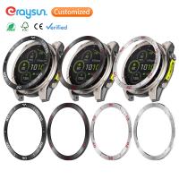 China Eraysun Time Zone Style Metal Bezel for Garmin Fenix 8 43mm 47mm 51mm  Stainless Steel Cover Frame Case Ring for sale
