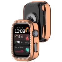 China Eraysun Bling PC Hollow Case Cover for Huawei Watch D2 SmartWatch Diamond Crystal Bumper Protector Shell Accessories Case for sale