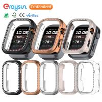 China Eraysun Bling PC Hollow Case Cover for Huawei Watch D2 SmartWatch Diamond Crystal Bumper Protector Shell Accessories Case for sale