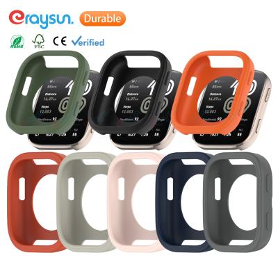 China Eraysun Soft Silicone Watch Cases for Amazfit Bip 6 (A2435) Bumper Shell Protective Accessories Luxury Cover Cases Watch Case for sale