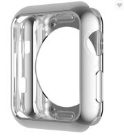 China Hollow TPU  Case for Apple Watch Electroplating TPU  Watch Case  for Iwatch 7 6 5 4 3 2 1 for sale