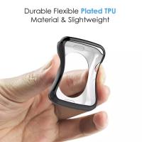 China Hollow TPU  Case for Apple Watch Electroplating TPU  Watch Case  for Iwatch 7 6 5 4 3 2 1 for sale