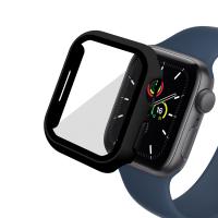 China Eraysun Watch Cover  Glass Protective Cover Film Watch Case for Apple Iwatch 7 41mm 45mm PC Tempered Glass for sale