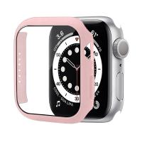 China Best Selling Durable Square PC Tempered Glass Watch Cases for Apple Watch 7/6/5/4/3/2/1 (38-45mm) Button Cover Accessories for sale