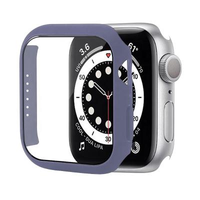 China Best Selling Durable Square PC Tempered Glass Watch Cases for Apple Watch 7/6/5/4/3/2/1 (38-45mm) Button Cover Accessories for sale